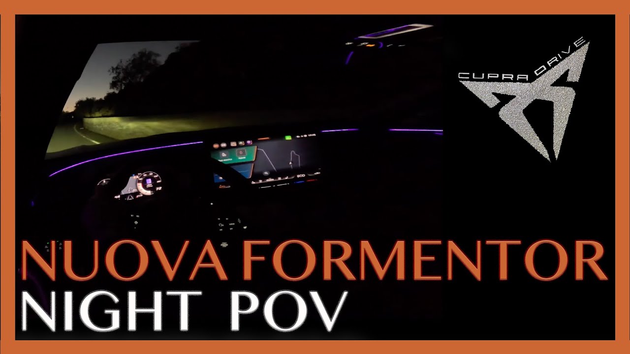 New CUPRA Formentor | Night POV - YouTube