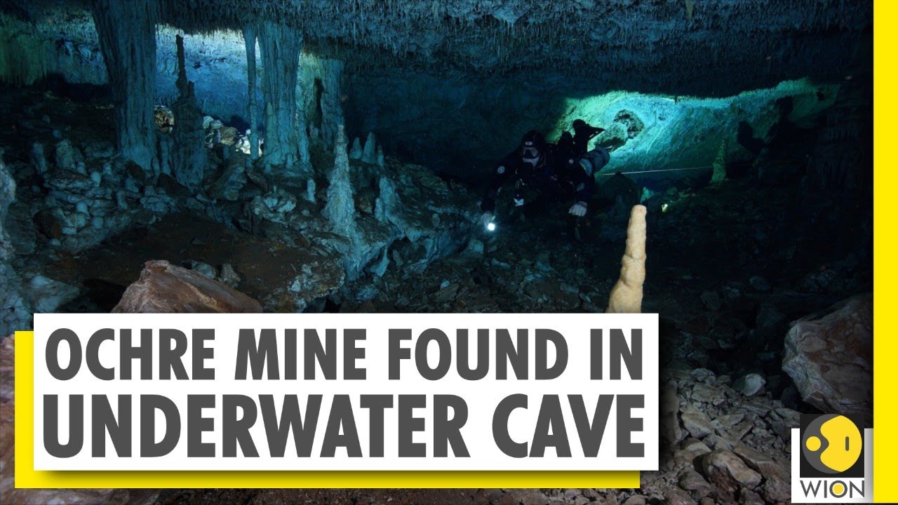 Researchers found 10,000-yr old Ochre mine in Mexico - YouTube