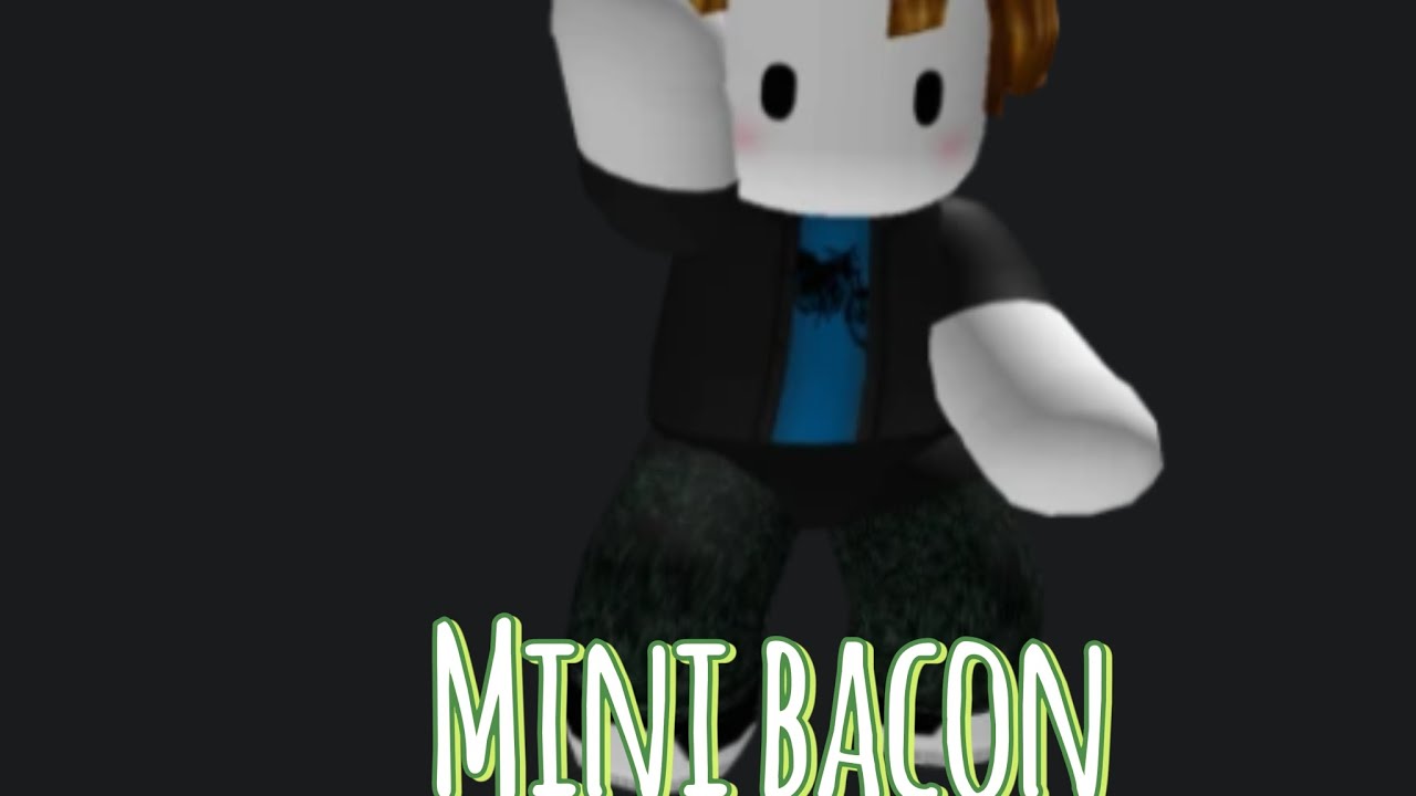 como ser un mini bacon(con robux) - YouTube