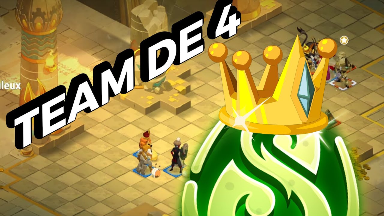 L'EMPEREUR en TEAM DE 4 | HUZ VOD DOFUS - YouTube