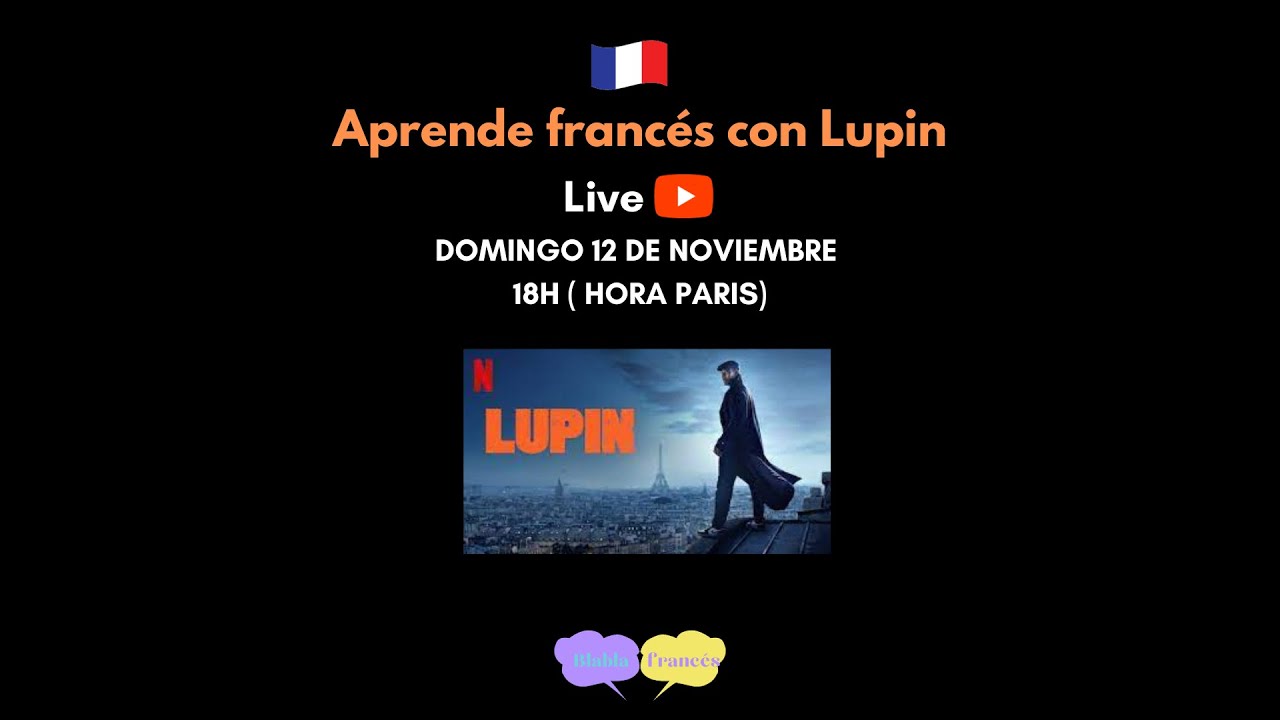 Aprende francés con Lupin - YouTube
