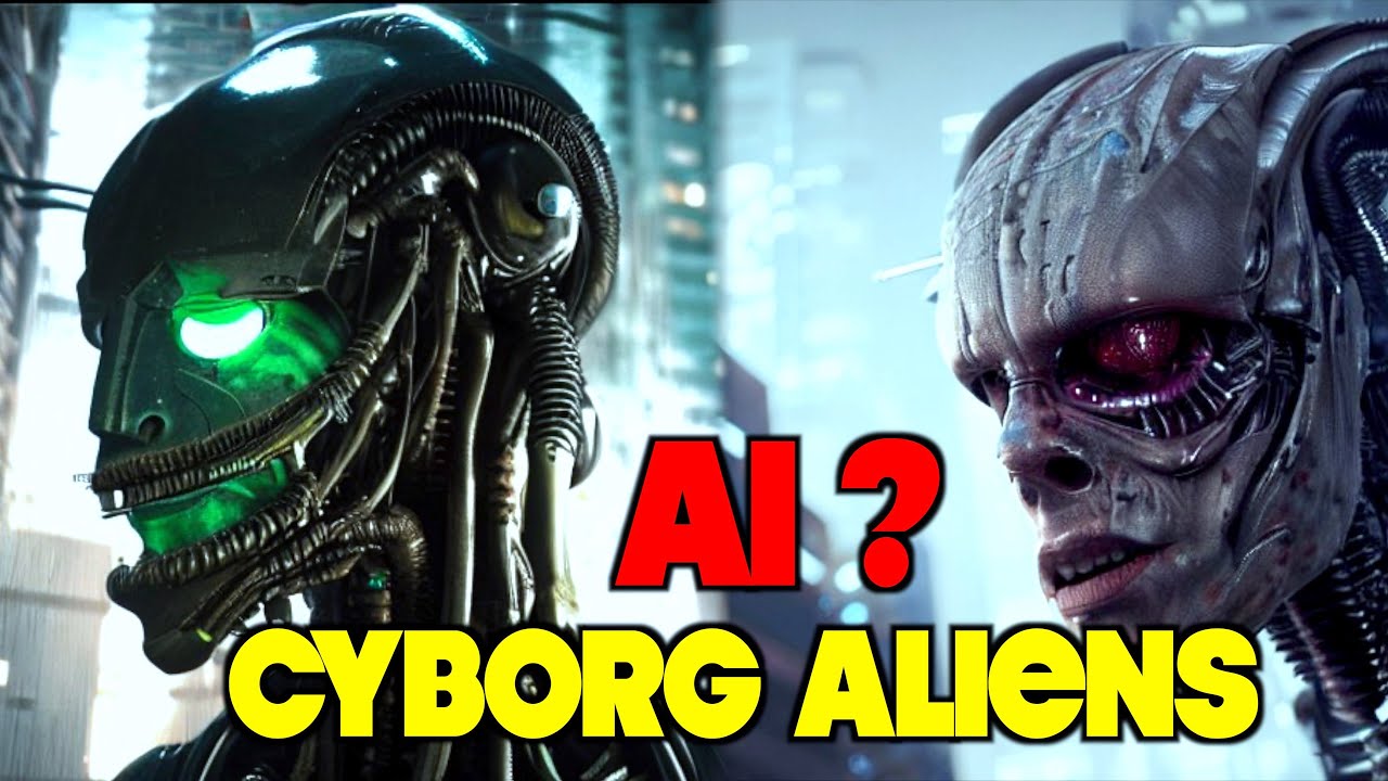 AI Generated Cyborg Aliens Part 4 - YouTube