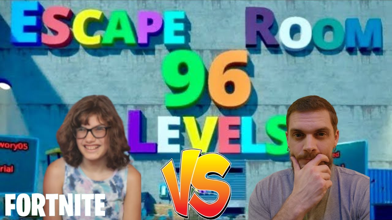 FORTNITE ESCAPE ROOM 96 LEVELS - YouTube
