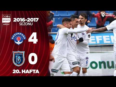 Kasımpaşa (4-0) Başakşehir | MAÇ ÖZETİ | 20. Hafta - 2016/2017