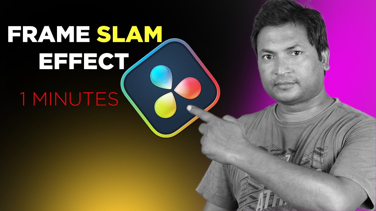 FRAME SLAM Effects In DaVinci Resolve 19 | Hindi Tutorial - YouTube