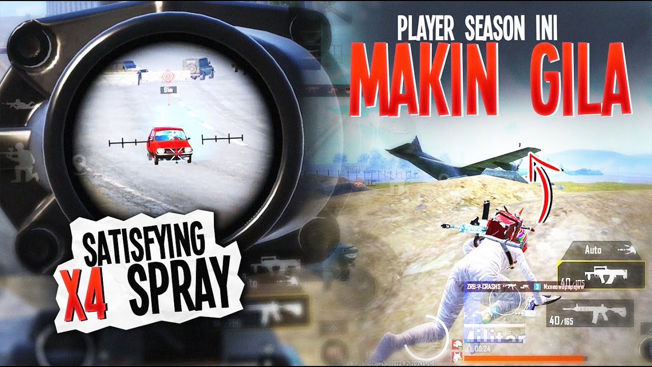 GOKILL !!! GUA & BENNY KE OUTPLAY SAMA INI ORANG !! SATISFYING M4 X4 ...