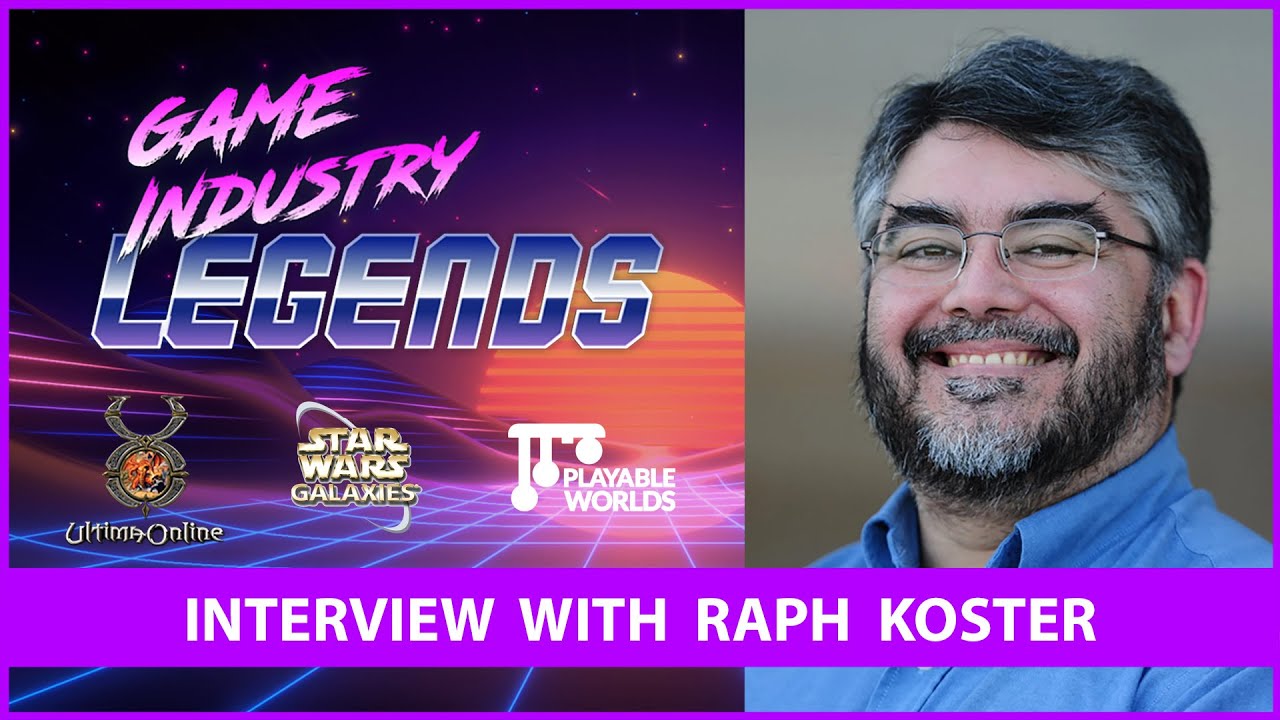 Game Industry Legends - Interview with Raph Koster (UltimaOnline ...