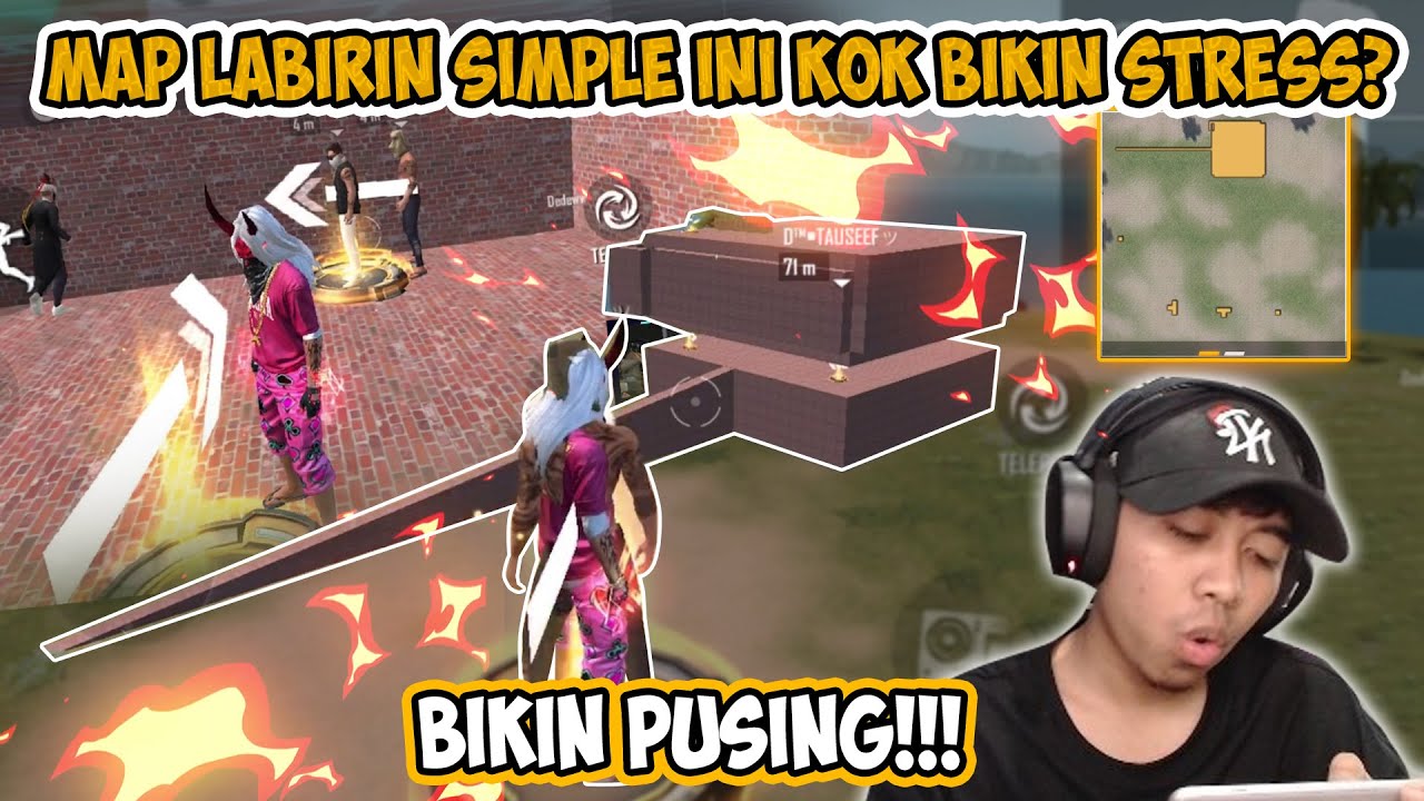 MAP LABIRIN SIMPLE TAPI PALING BIKIN STRESS!!! DAH LAH... - YouTube