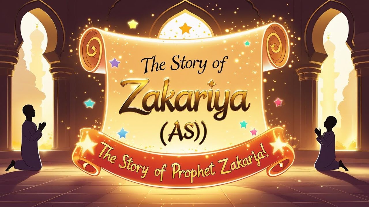 The Story of Prophet Zakariya (AS) | For Muslim Kids | Little Kids of ...