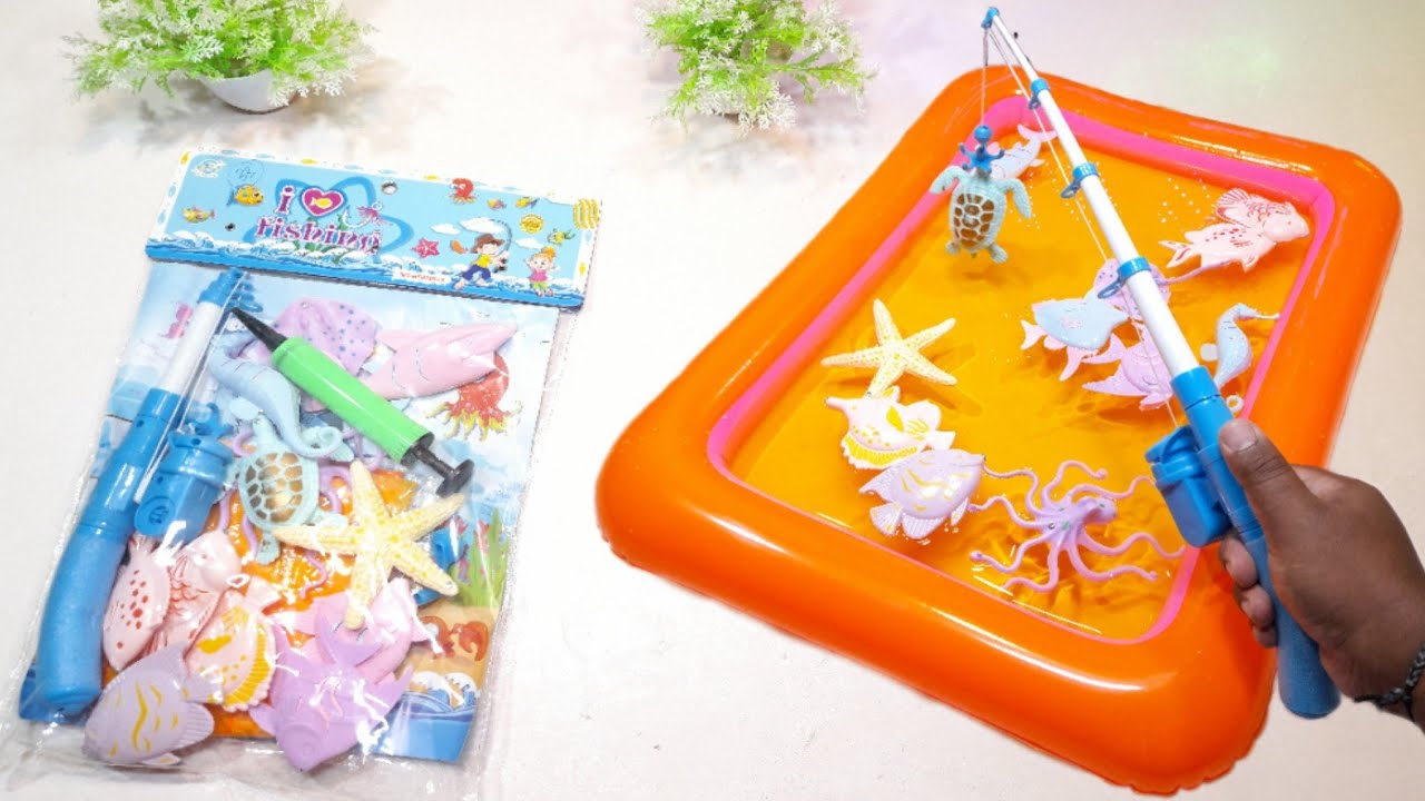 🎣NEW SUPER👍COOL FISHING GAME SERIES WITH 🏄FISHING POOL || REVIEW AND ...