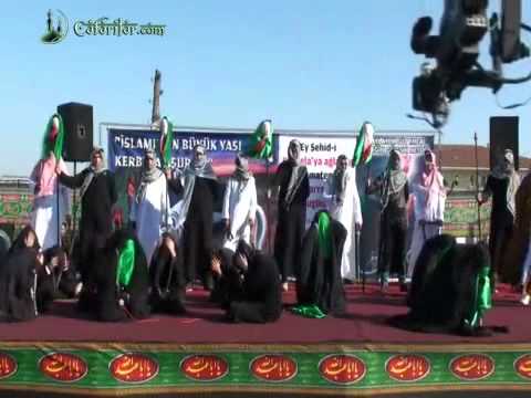 Kərbəla Səhnəsi 2-ci hissə -Aşura 2011(İstanbul)-Ceferiler.com