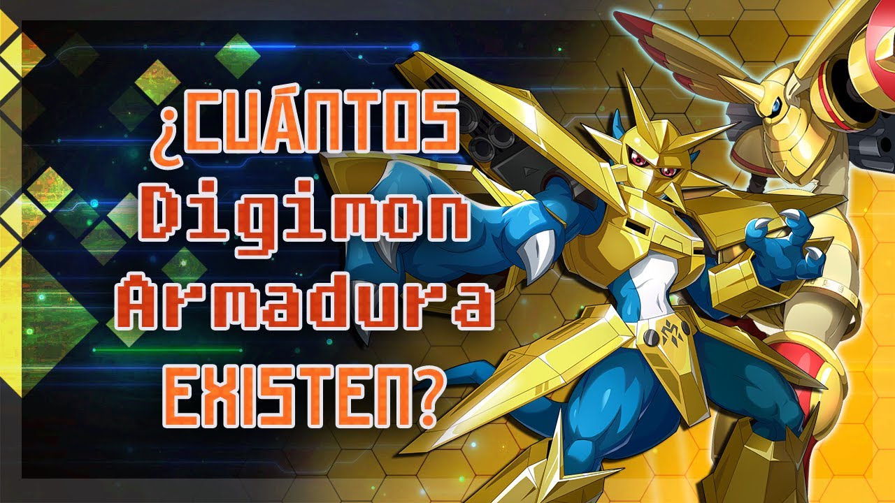 TODOS los DIGIMON ARMOR que existen en la franquicia - YouTube