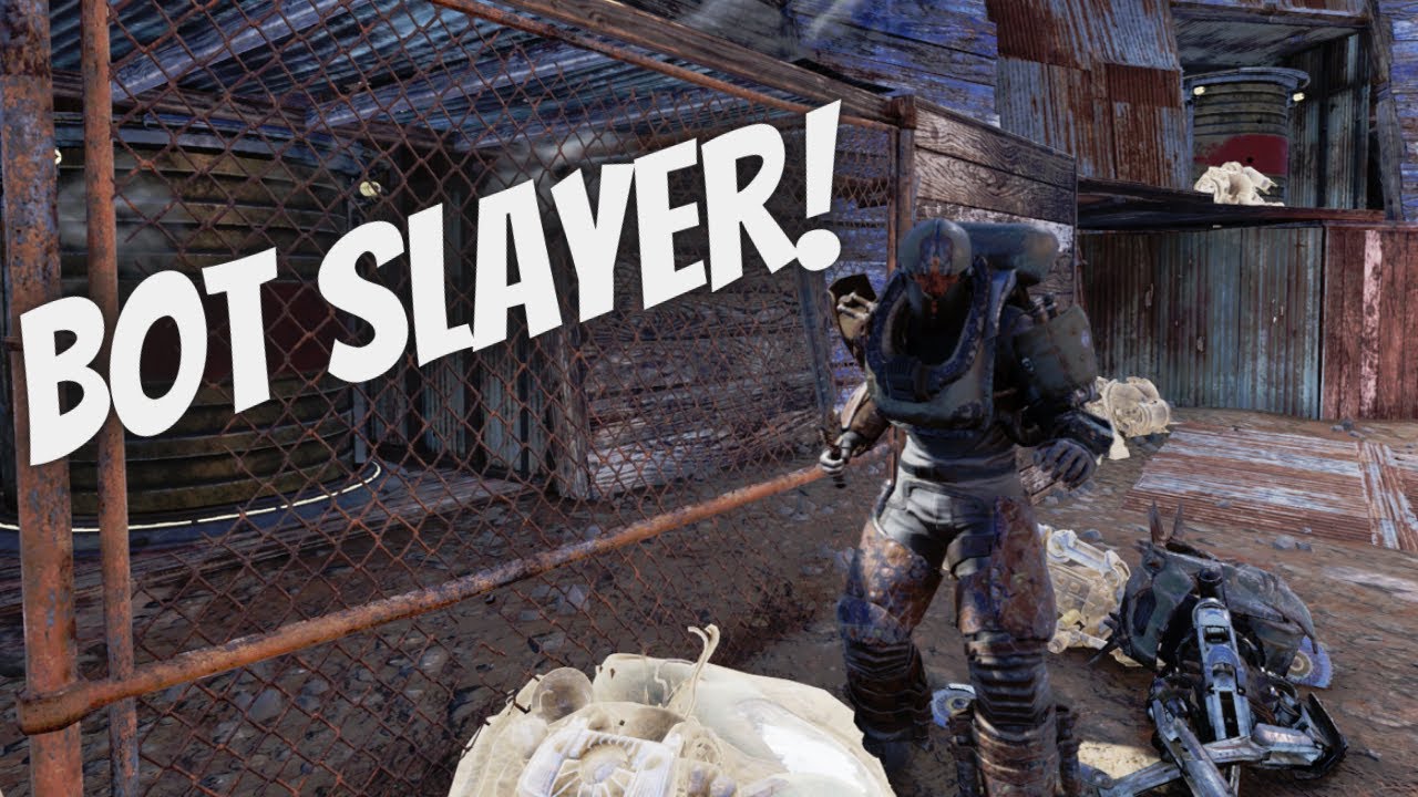 Fallout 76 Live Stream - The Bot Slayer Playthrough: Part 7 - YouTube