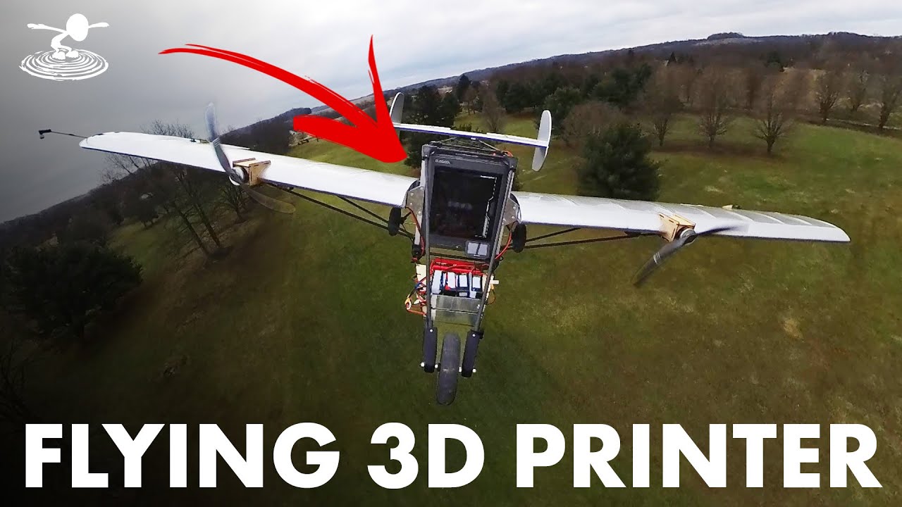 Making A 3D Printer Fly - I Turned a 3D Printer Into a Drone - YouTube