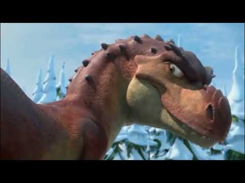 Ice Age 3 Dawn Of The Dinosaurs T-Rex Attack Scene