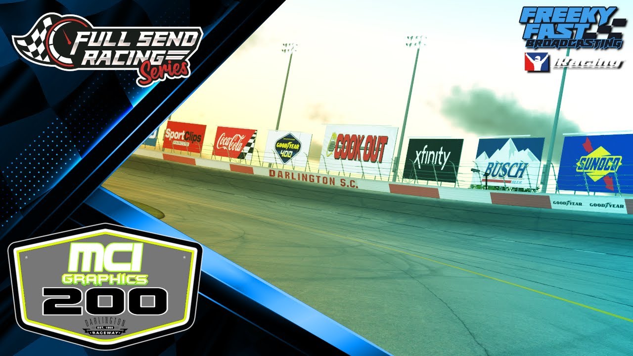 Full Send Racing Series S2 - R13 - Darlington Presented by MCI Graphics ...