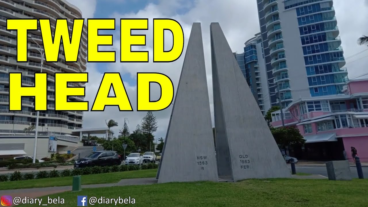 Border of New South Wales and Queensland, Australia @ Tweed heads ...