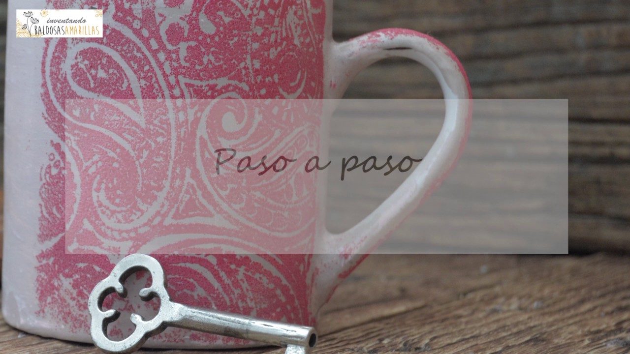 Tutorial Embossing: cómo decorar con relieves - YouTube