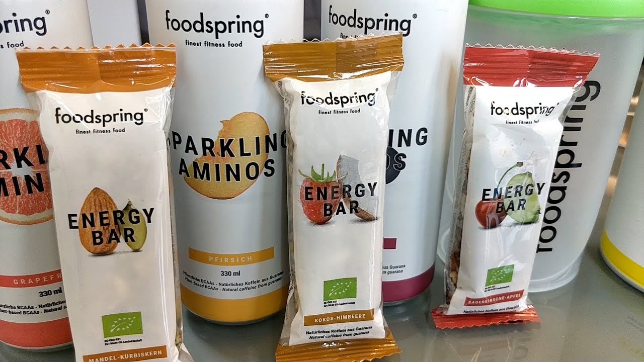 CICLISMO: Integratori Pre-Workout FoodSpring - YouTube