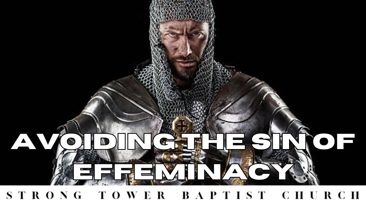 Avoiding The Sin Of Effeminacy | STBC - YouTube