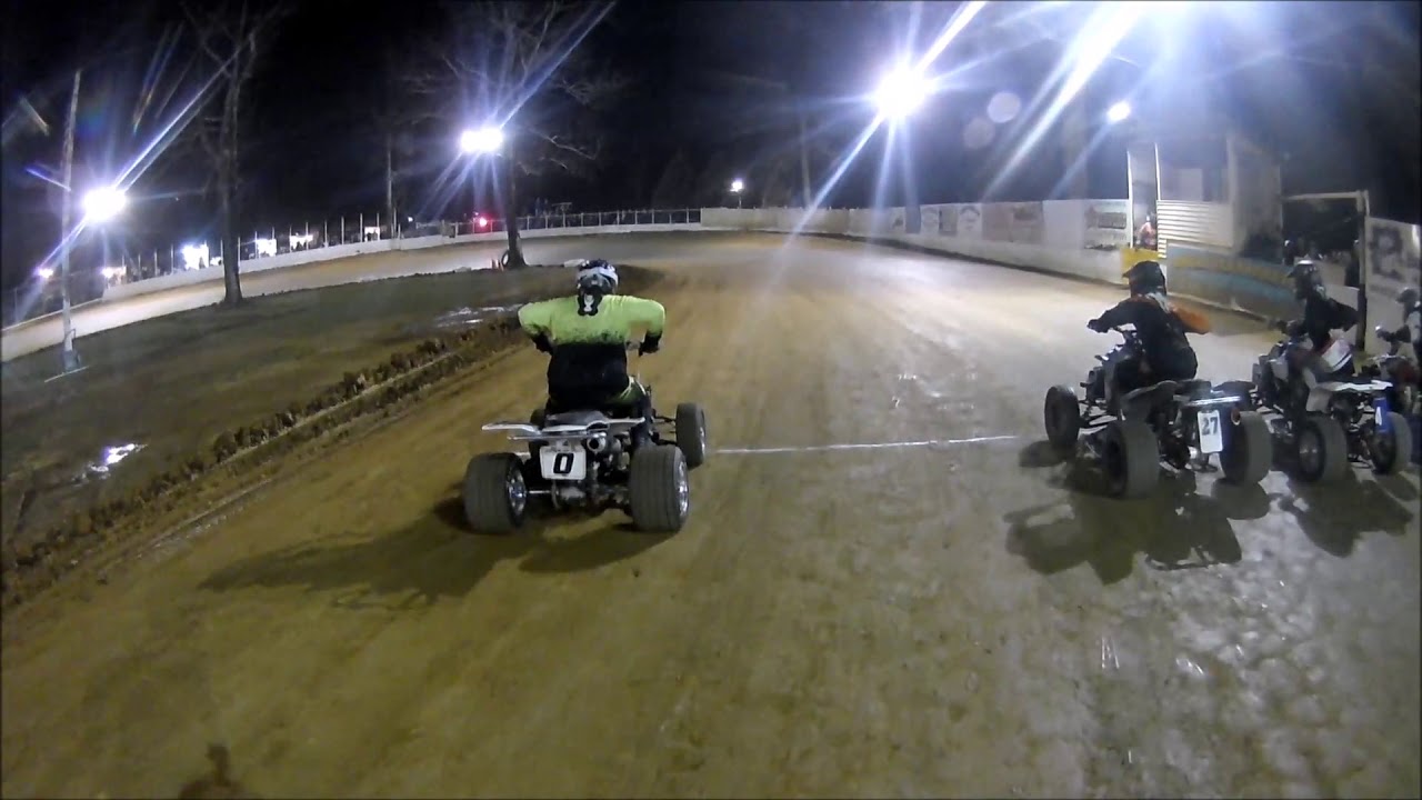 Shellhammers Speedway 4/21/18 Quads - YouTube