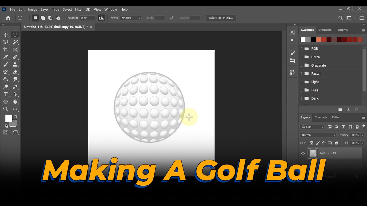 Making A Golf Ball - YouTube