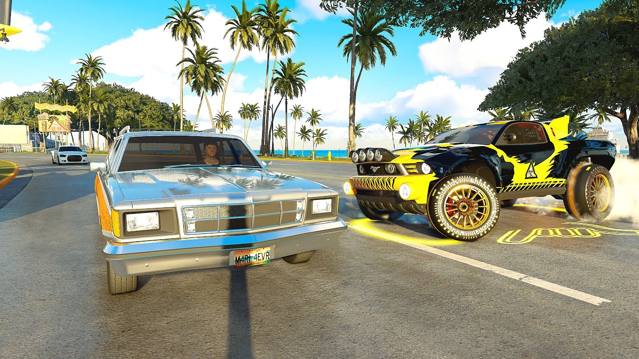 Truck Driving Game Ford Mushtang GT Truck | The Crew Motorfest | PC ...