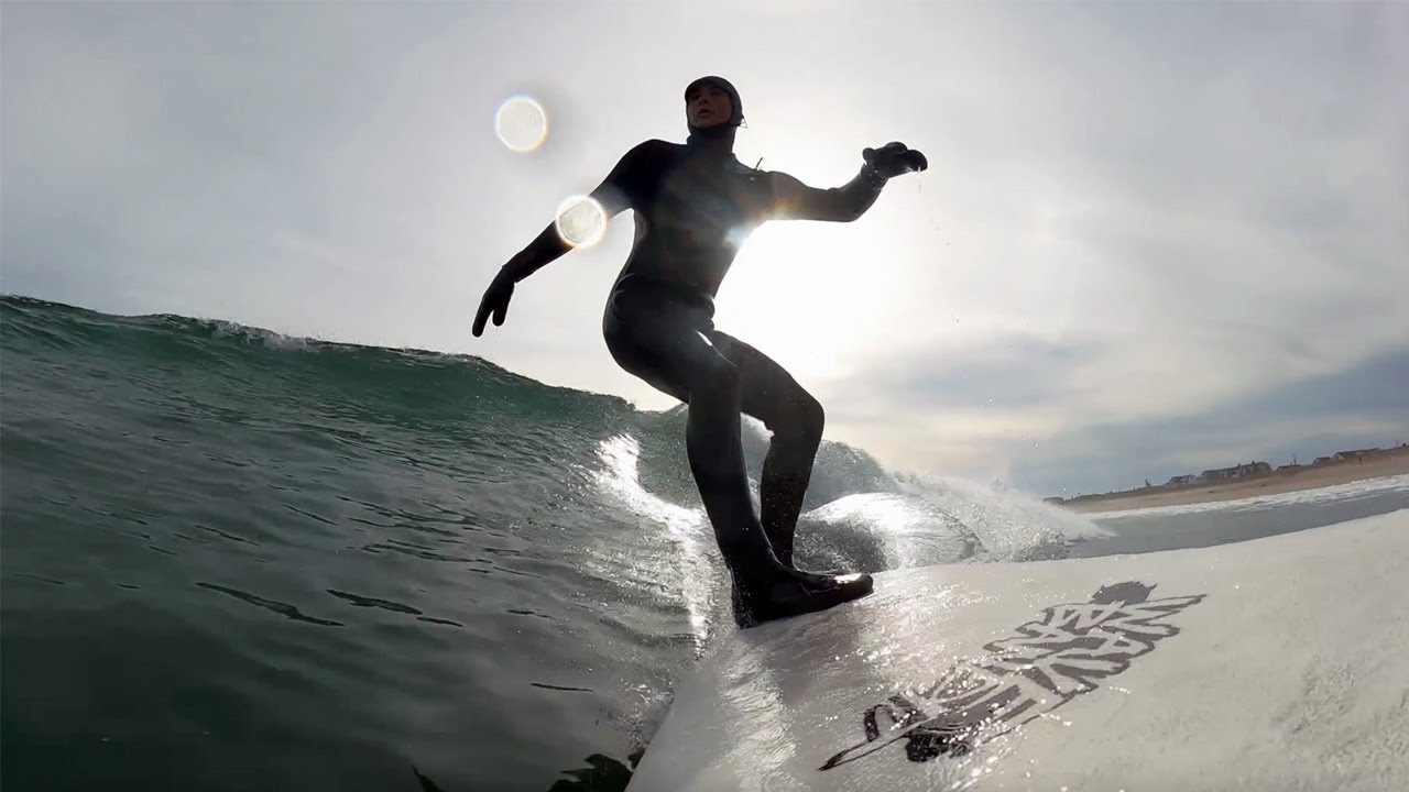 Surfing Epic Spring-Like Swell in January! - YouTube