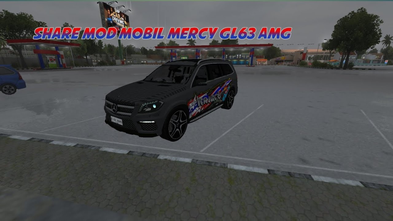 Mod BUSSID || share mod mobil mercy GL63 AMG - YouTube