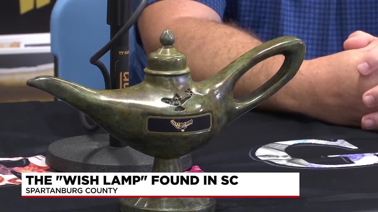 The 'wish lamp' found in SC - YouTube