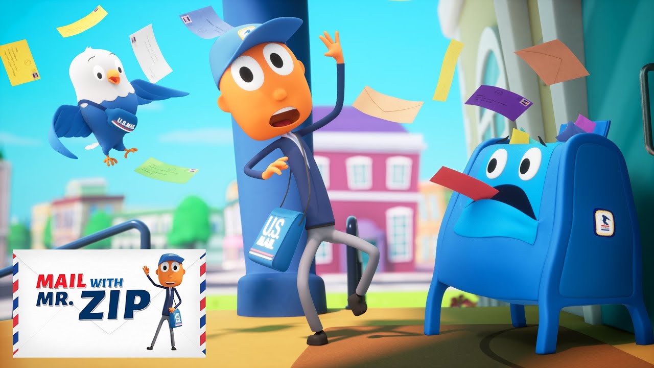NEW! Catch the Mail Game! | Mail with Mr.ZIP Mailman Cartoons | Fun ...
