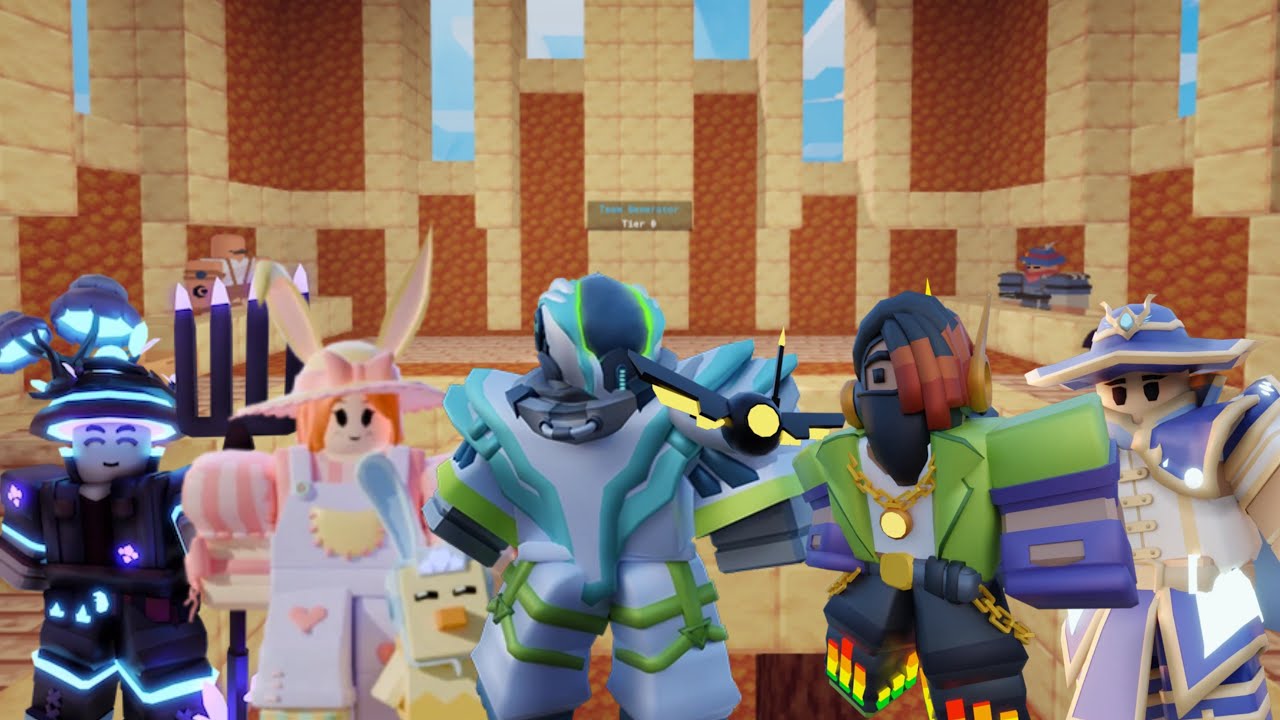 5v5 but we can’t leave base until block decay Roblox Bedwars - YouTube