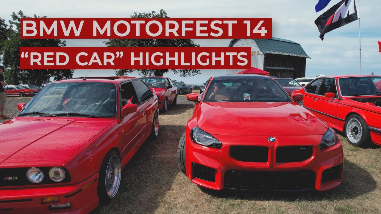 BMW MotorFest14 "Red Car" Highlights: Silverton, Oregon - YouTube