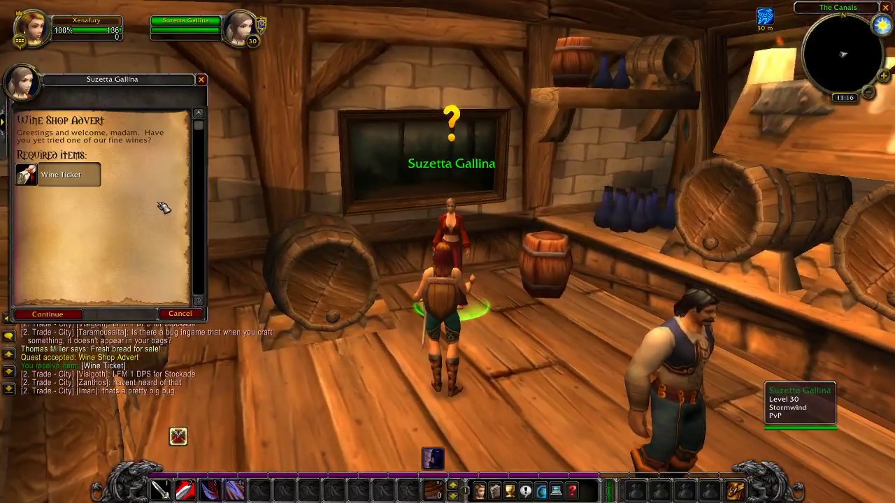 WoW Classic: Low Level Stormwind Missions - YouTube