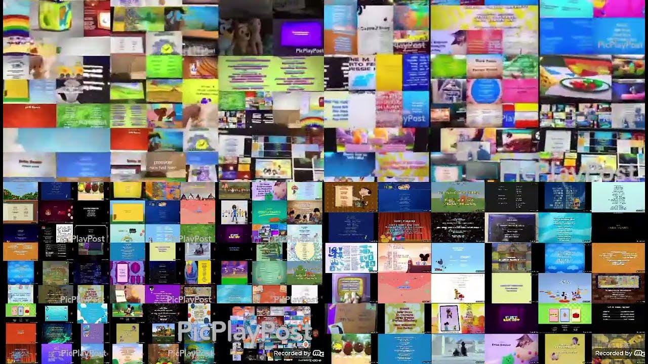 1000 tv shows credits remix - YouTube