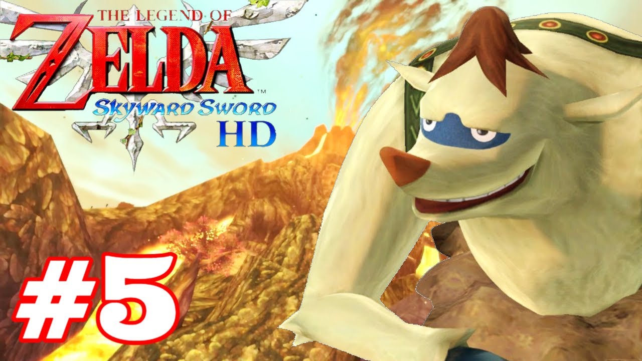 Eldin Volcano! The Legend of Zelda Skyward Sword HD Gameplay ...
