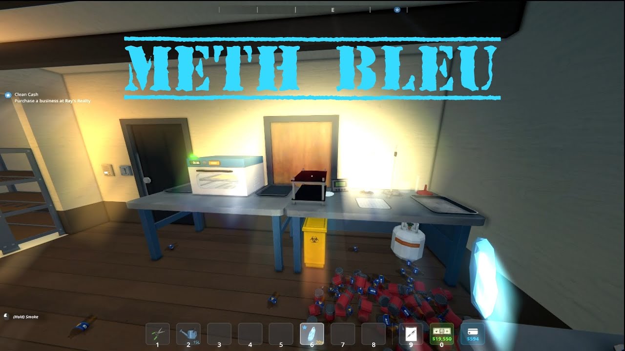 astuce schedule 1 METH BLEU de breaking bad recette incroyable - YouTube