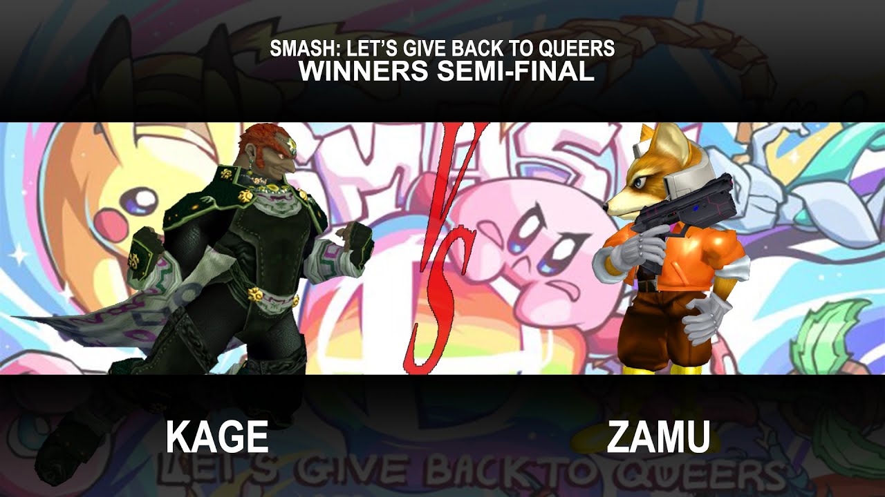 SMASH: LGBTQ Singles Winners Semis - KAGE vs ZAMU - YouTube