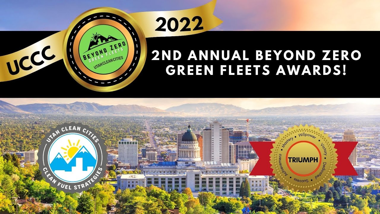 2021 Utah Clean Cities Beyond Zero Green Fleets Awards - YouTube