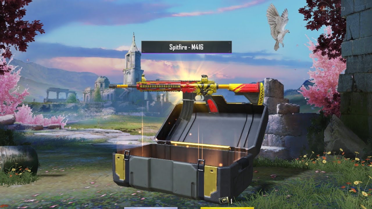 Spitfire M416 new PUBG MOBILE - YouTube