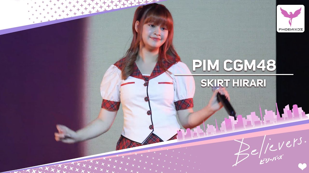 [PimCGM48] Fancam - Skirt Hirari - BNK48 12 Single First Performance ...