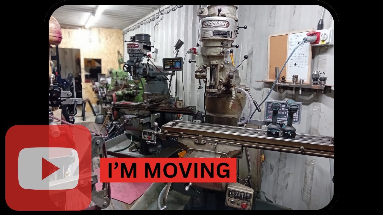 I AM MOVING - Setting up the machine / Fab Shop - YouTube