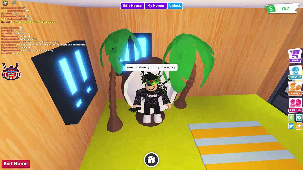 My first video! (roblox adopt me) - YouTube
