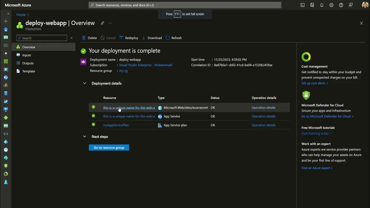Effortless Azure Bicep Deployment with Azure CLI & Parameter Files - Pt2 (New Parameters) - YouTube