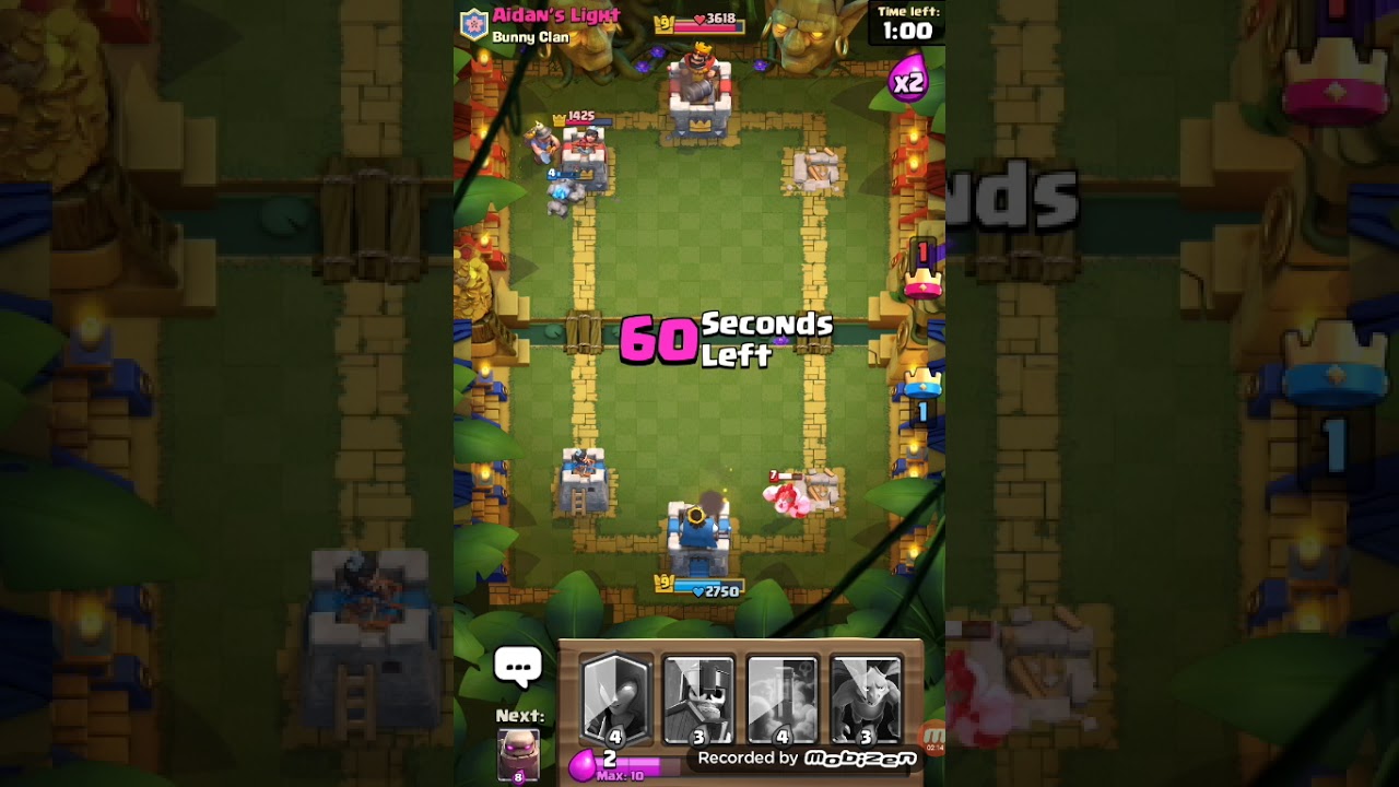 Clash Royale - final tournamnet win Guards best deck - YouTube