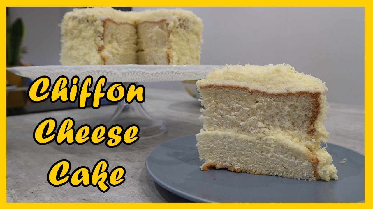 EASY CHIFFON CHEESECAKE RECIPE - YouTube