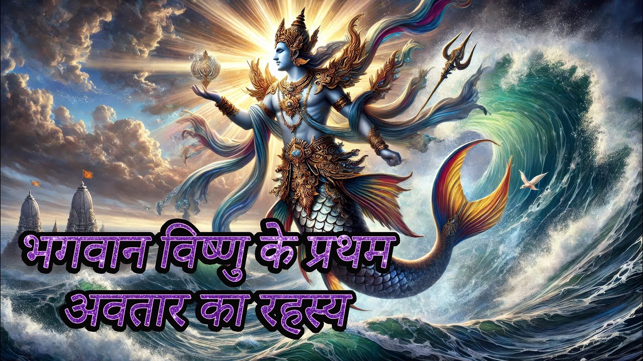 MATSYA Avatar Story | मत्स्य अवतार की कथा | मत्स्य अवतार | भगवान विष्णु ...