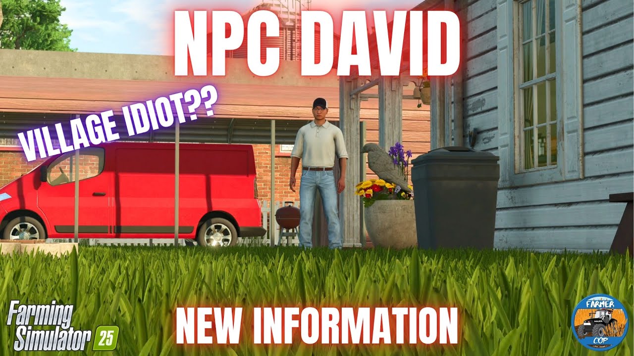 NEW INFORMATION ABOUT NPC'S - Farming Simulator 25 - YouTube