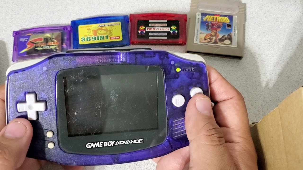 Gameboy Advance US vs Japan version Whats the difference? - YouTube