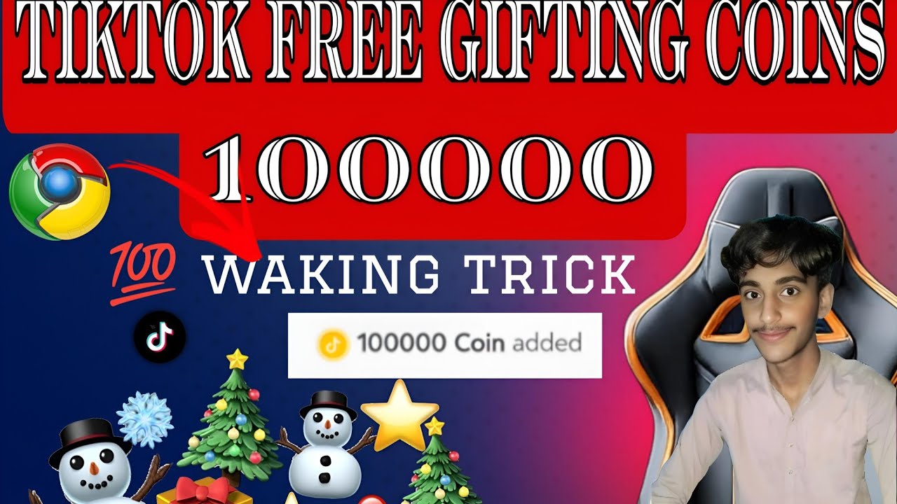 TikTok free gifting coins 100000. chrome TikTok 💯 waking trick 😮#foryou ...